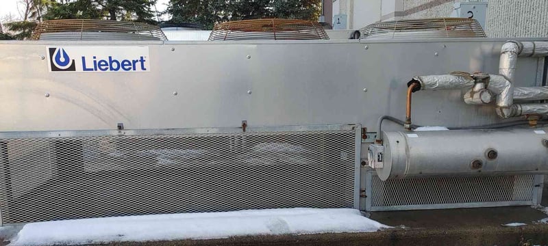 Liebert #DCDL308LA, 3-Fan Condenser, 132" L x 44" width x 43" H, 302/ ...