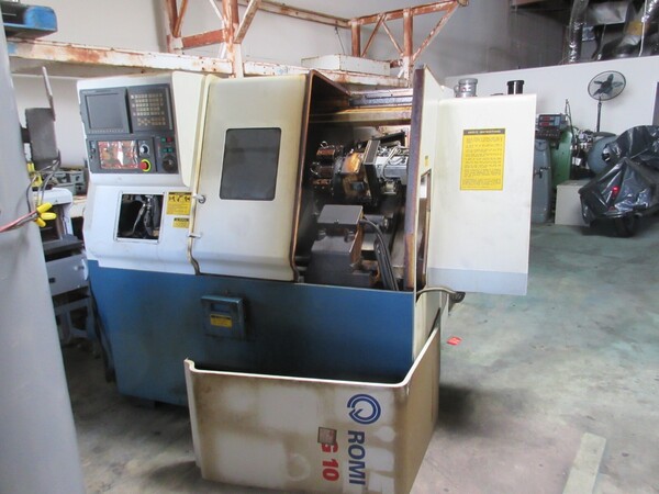 Romi #G10, CNC lathes, GE Fanuc 21i-T for Sale | Surplus Record