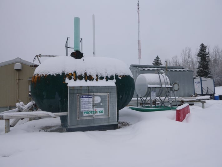 100 bbl Double Wall Storage Tank, Zcl Composites Inc. for Sale ...