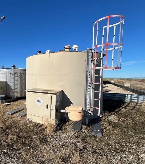 200 bbl Double Wall Coated Storage Tank, Tanksafe For Sale | Surplus Record