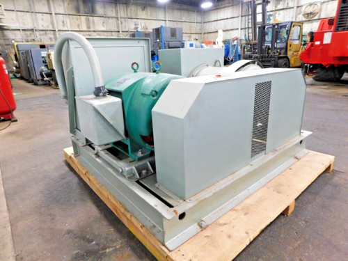 200 HP Georator, rotary frequency converter, 124.8 KW, 156 KVA, 50/60 ...