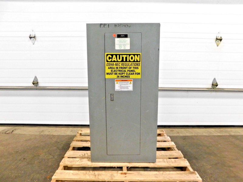 225 Amp. Square D, NQDD454L225, panelboard, 208Y/120, 240, 240/120 ...
