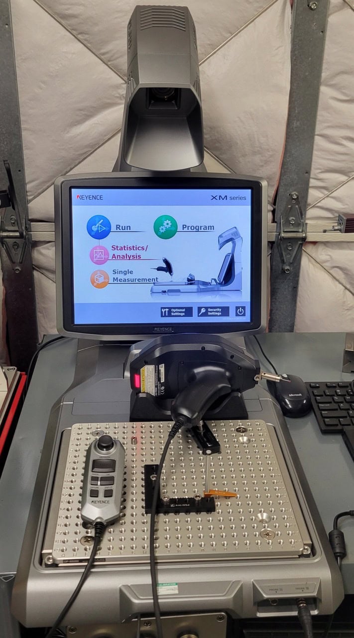 Keyence #XM-2000, Handheld coordinate measuring machine, 11.81" X, 9.84 ...