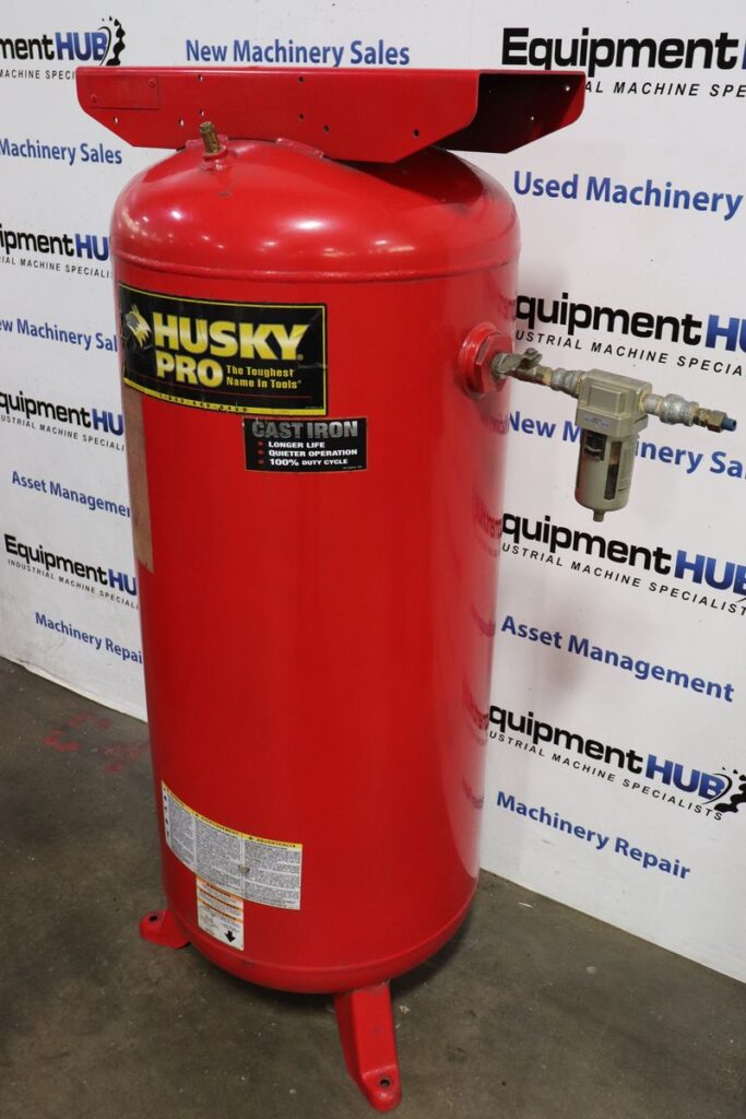 Vertical air compressor receiver tank, 60 gallon For Sale | Surplus Record