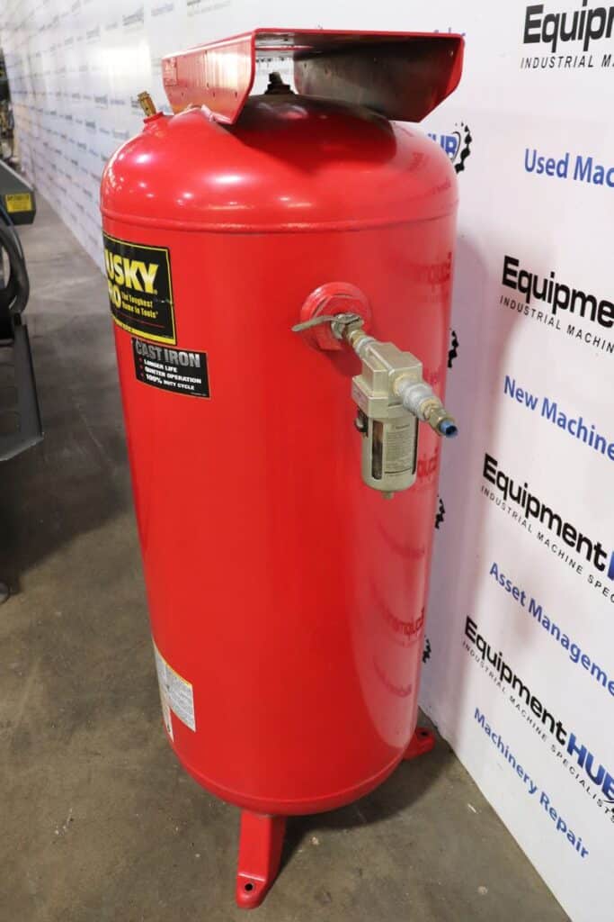 Vertical air compressor receiver tank, 60 gallon For Sale | Surplus Record