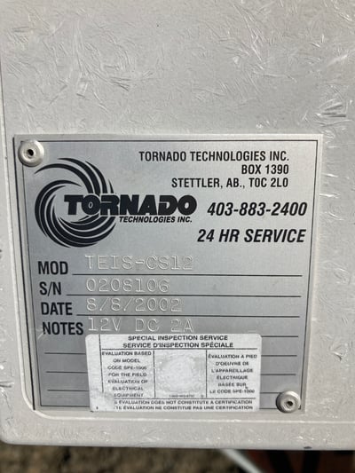4" x 50' Tornado Guyed Flare Stack For Sale | Surplus Record