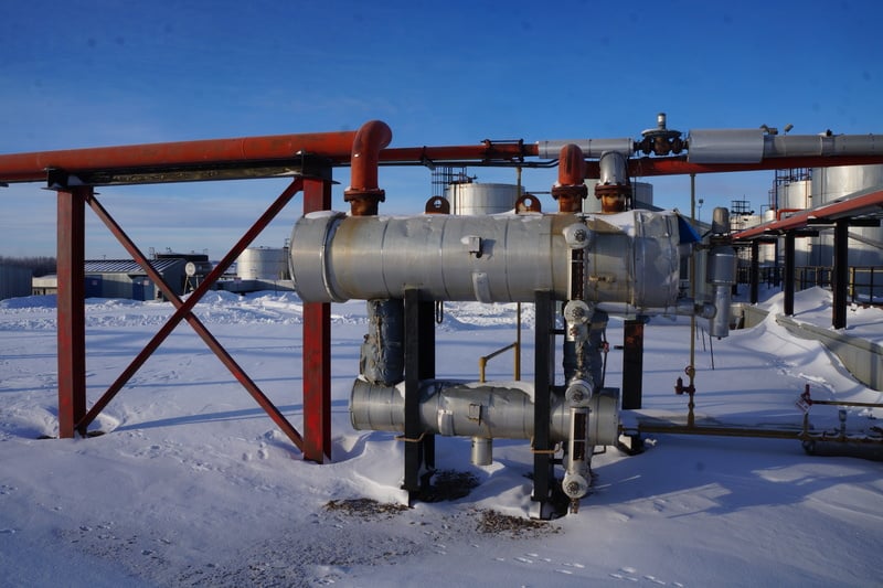 24" x 10' Flare Knockout Drum, 28 bbl, 15 PSI for Sale | Surplus Record