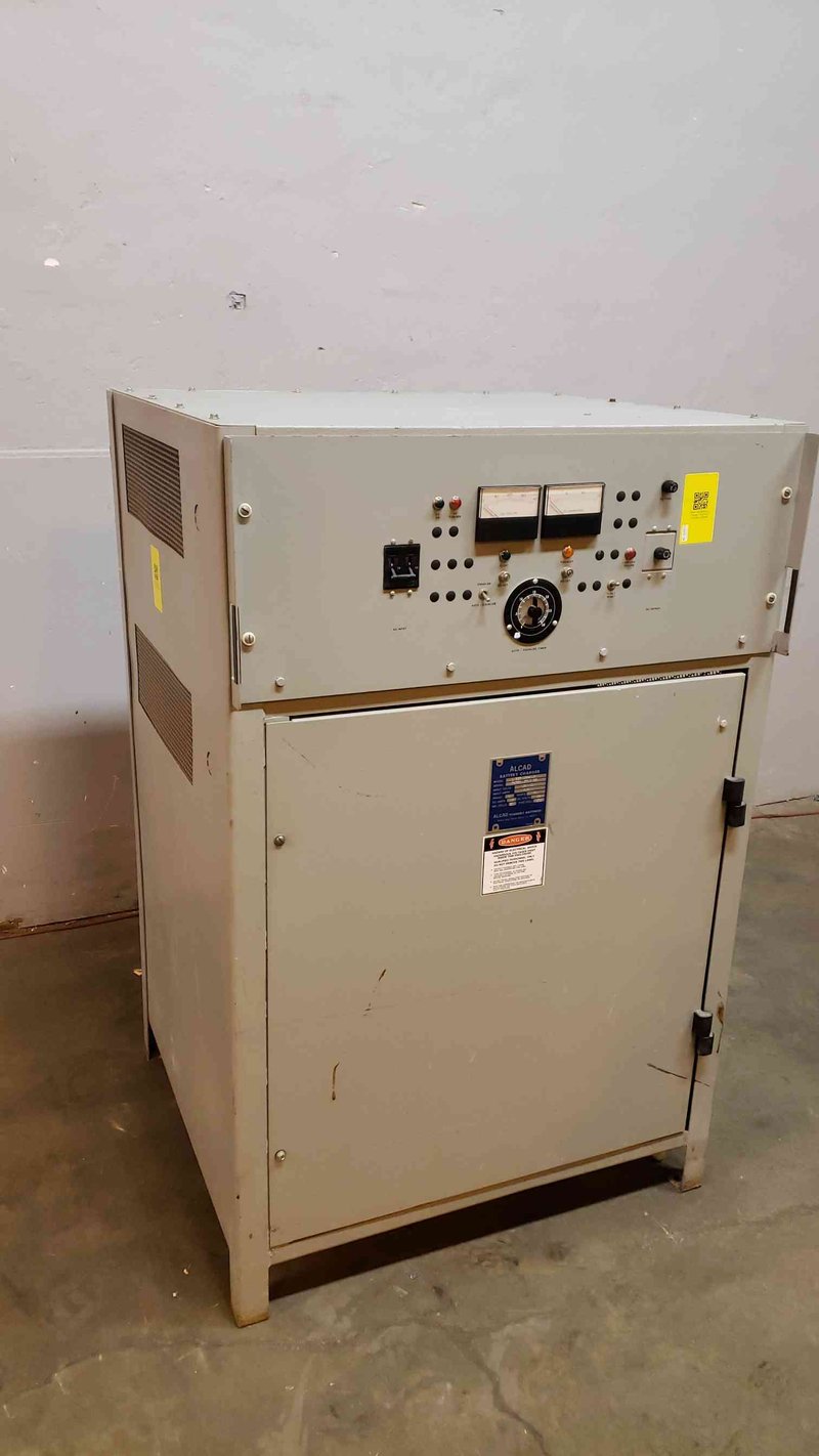 Alcad #1-SCR-024-012, Battery Charger, 20 Cells, 12 Amps, 24 VDC, 120 ...