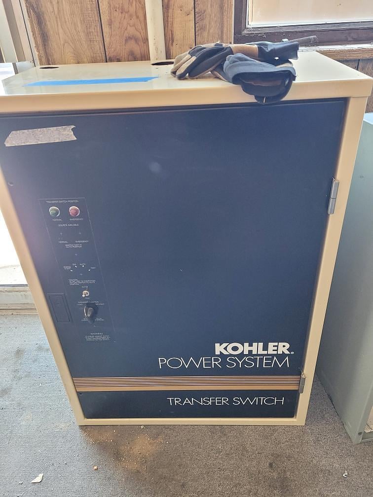 225 Amp. Kohler, Automatic Transfer Switch, 3 Wire, 1 phase, 240 V for ...