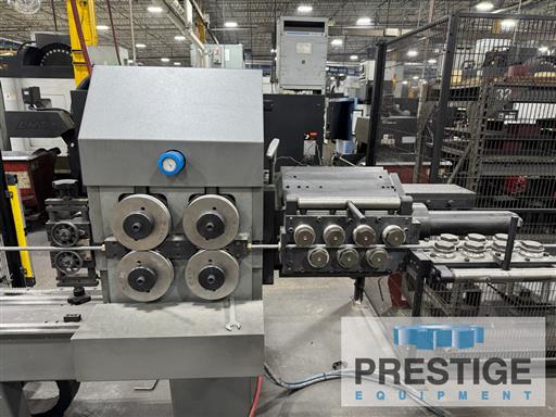 BLM #DH4010, all electric CNC wire straightening & bending system for ...