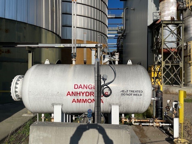 1675 Gallons, ACME Welding, 250 PSI Bullet Tank (ammonia - 2 available ...
