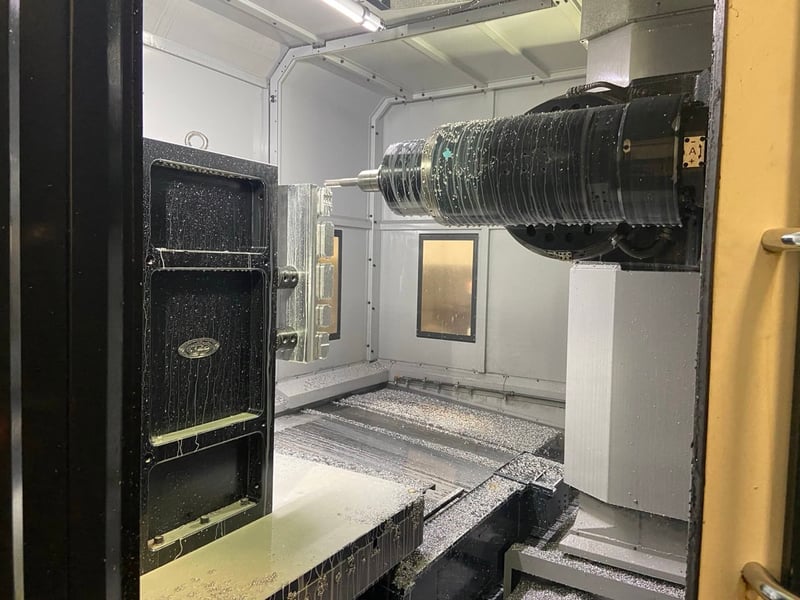 Makino #MCC2013-VG, 6-Axis horizontal machining center, 120 automatic ...