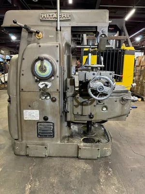Hitachi-Seiki #2, horizontal mill, 12" x53" table, #50 taper, 5 HP ...