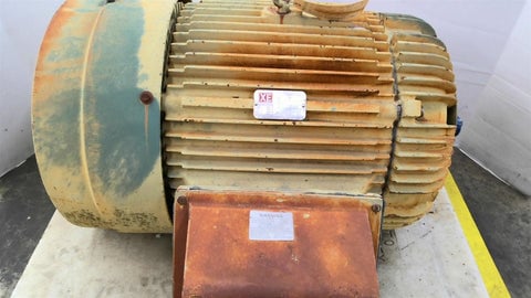 200 HP 3600 RPM Reliance P44G56343, Frame 445TS, TEFC, 2P, electrically ...