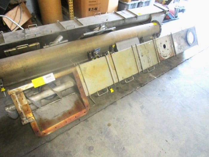 9" diameter x 10' long, Conveyor Engineering & Manufacturing, Stainless ...