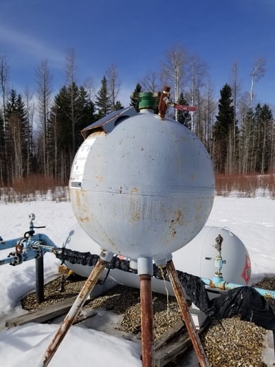 Methanol Sphere, 965 PSI for Sale | Surplus Record