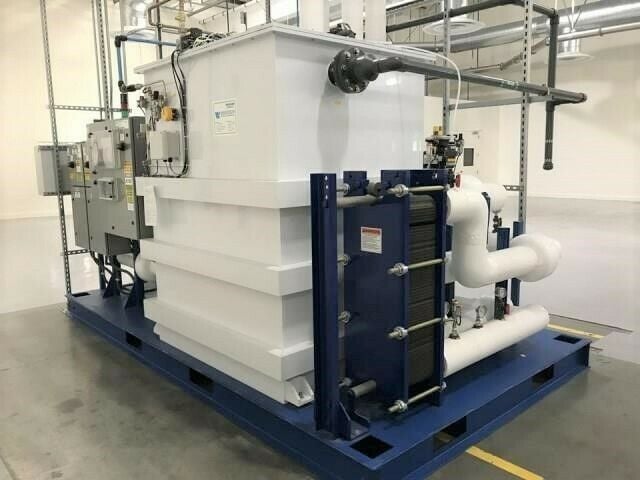 Wastech #PCW, Process Chilled Water Cooler w/Plate Heat Exchanger, 200 ...