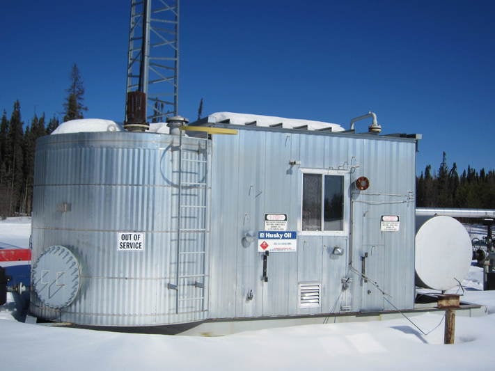 16" Sweet Vertical INLET Separator with 100 bbl coated Tank, 1440 psi ...