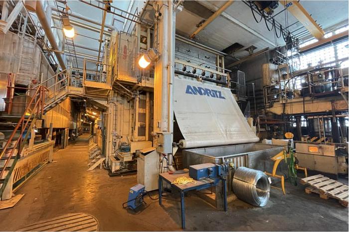 Ahlstrom Kamyr, 165" pulp drying line 600 AD TPD, bale handling ...