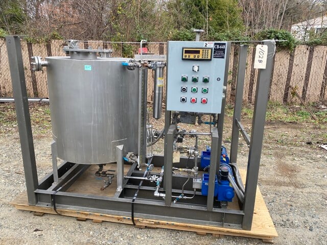 150 gallon Bran Luebbe, additive injection system, 36" dia. x 36 ...