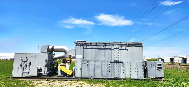 Munters #IZS-3546-CT, Zeol Skid Mounted VOC Abatement System, 36000 cfm @ 74°F @ 184 lb./hr ...
