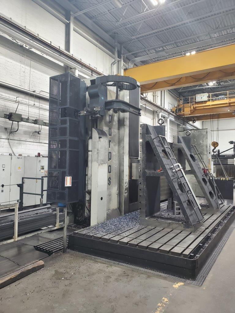 Parpas #ML100, CNC horizontal boring mill floor type, 120 ATC, 236" X ...