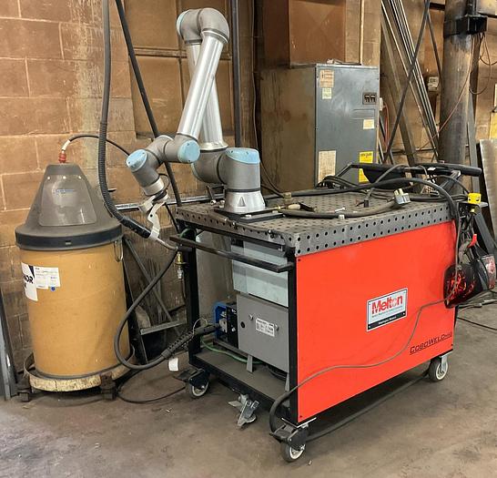 Melton Cobot Welder #10E, 3' x 4' table, Miller Auto Continuum 350 ...