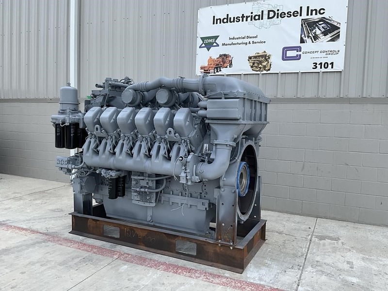 2500 HP MTU #12V4000, engine for Sale | Surplus Record
