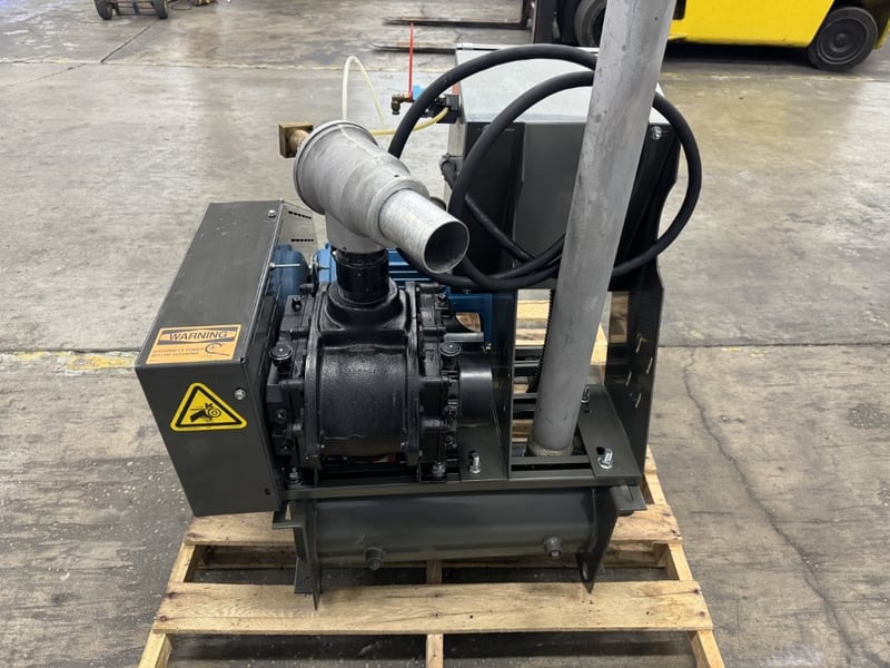 AEC #APD10, vacuum conveyor, 10 HP, Weg motor, Roots positive ...