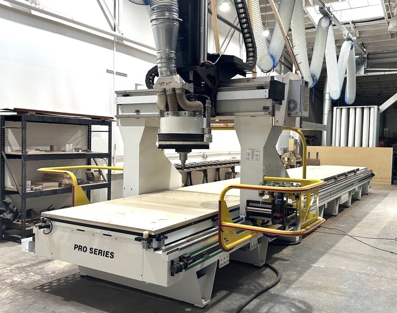 Onsrud #F408G24, 5-Axis Pro Series CNC router, Fanuc controls, 5' x 34 ...