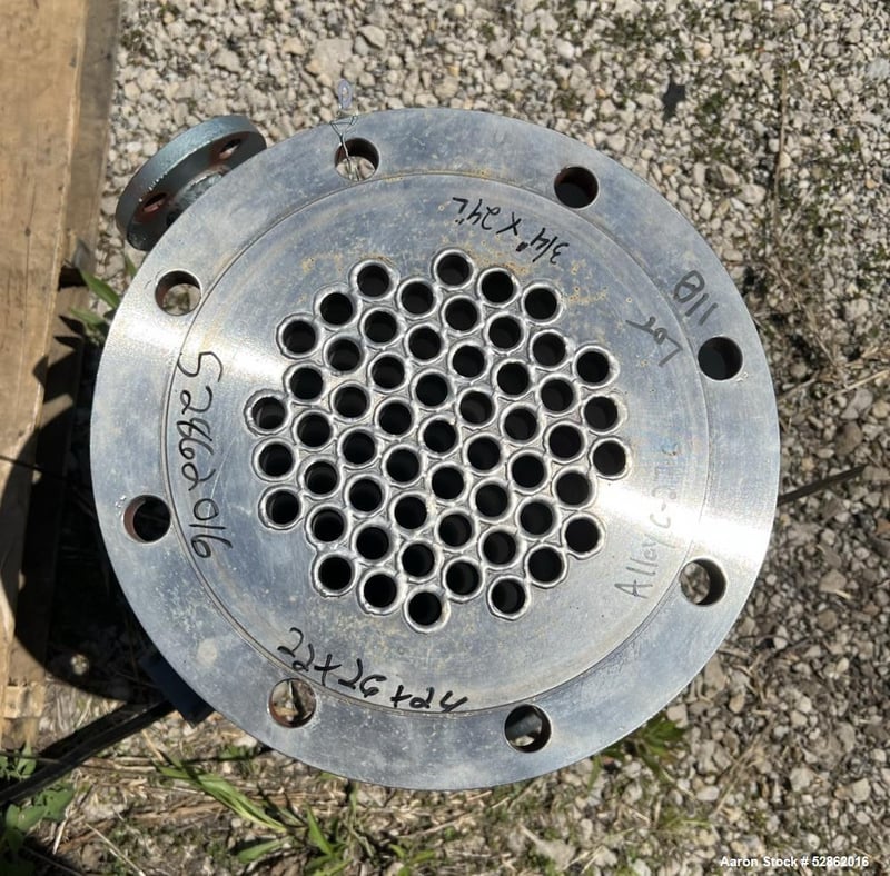 19.6 sq.ft., 150 psi shell, Doyle and Roth, Vertical Shell and Tube ...