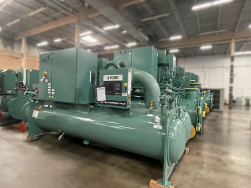 600 Ton, York #YMC2-S2110AB, Chiller, R-134a, 460V 3 PH 60 HZ Power ...