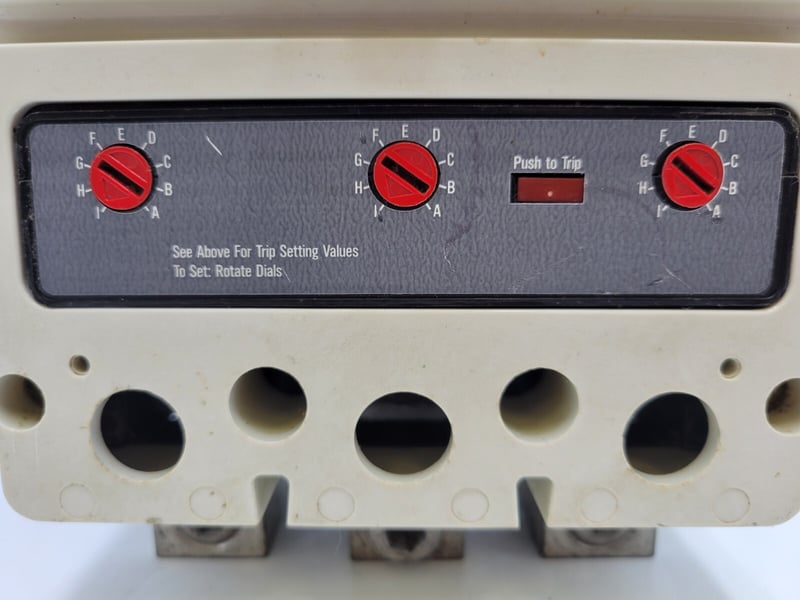 400 Amps, Cutler-Hammer, HMCP400X5, Feed-Thru Circuit Breaker, 600VAC ...