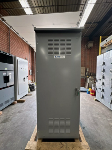 3000 Amps, Eaton, 3 phase 4 wire 3R new switchboard main lug 2 sections ...