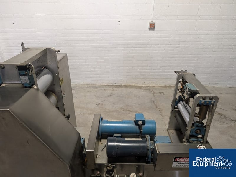 10" Randcastle, Three Roll vertical sheet stack, 10" wide x 6" diameter ...