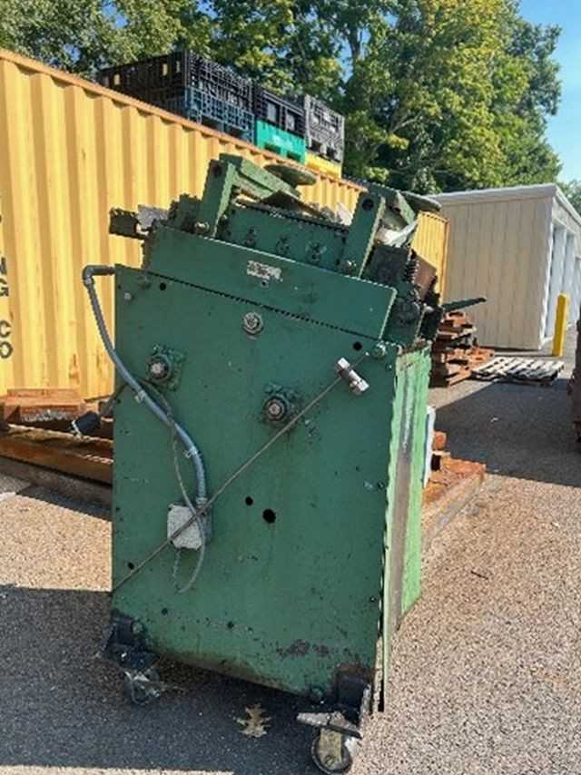 15" x .15" Rowe #B-15, motorized straightener, S/N 8981, STK# 1560 for ...