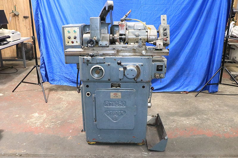 4" x 10" Studer #RM-250, high prescision cylindrical grinder, 10" x1 ...