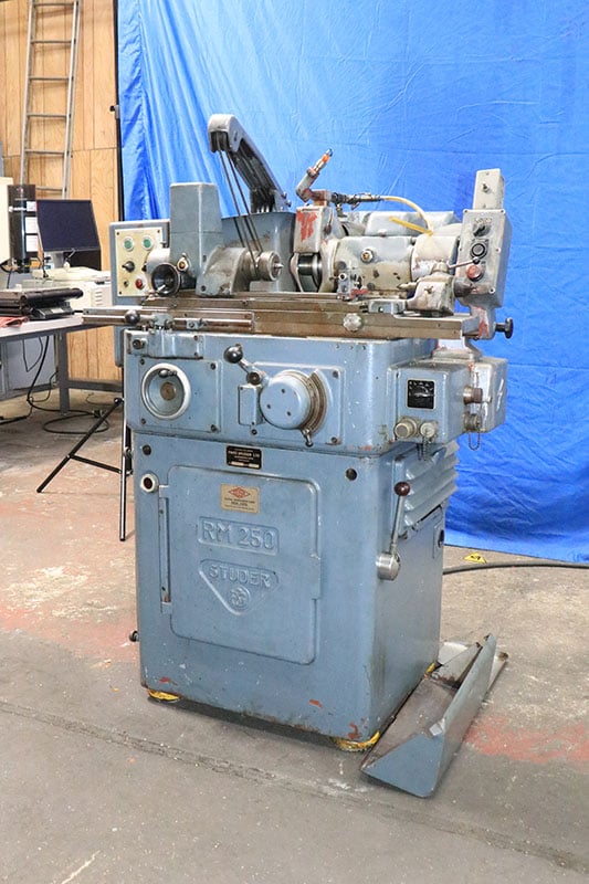 4" x 10" Studer #RM-250, high prescision cylindrical grinder, 10" x1 ...