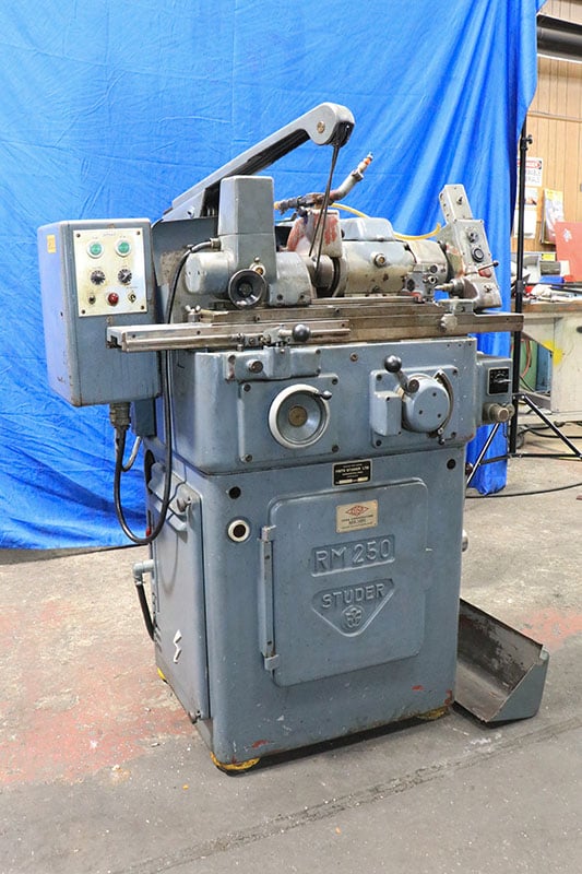 4" x 10" Studer #RM-250, high prescision cylindrical grinder, 10" x1 ...