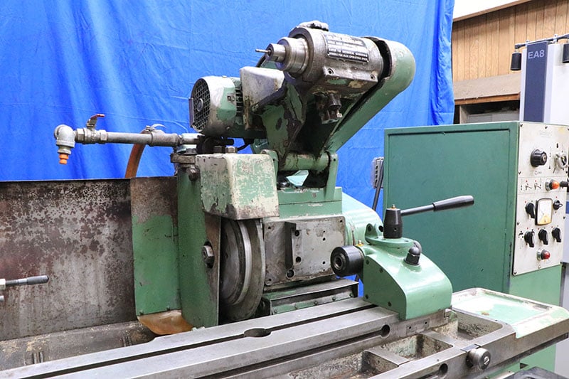 5" x 12" Myford #MG12-HPM, hydraulic cylindrical grinder, 12" x 1-1/2 ...