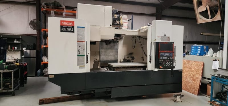 Mazak #VCN-700D/50II, CNC vertical machining center, Mazatrol Matrix ...