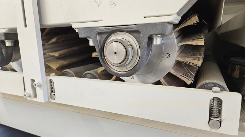 39.37" Loewer #Discmaster-2DBB, compact finish brush sander, clock wise ...