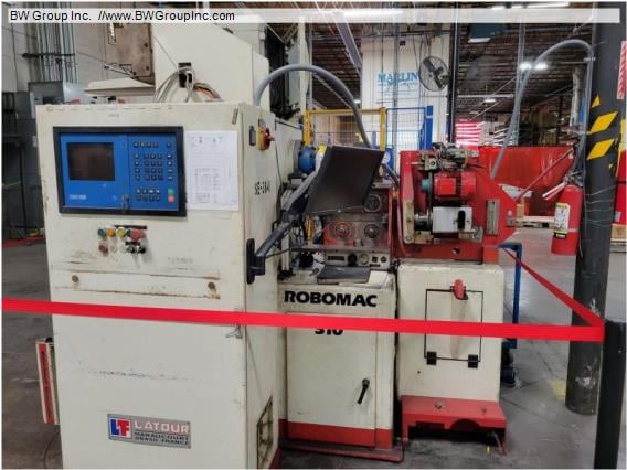 Latour Robomac #310, 3/8" 3D CNC wire bender, 3D arm w/Pick & Place ...