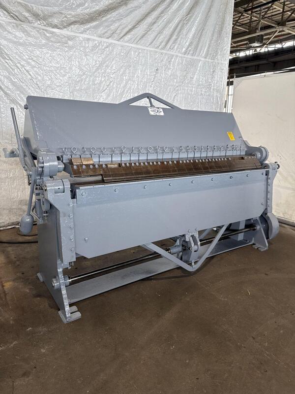 10 gauge x 8' Chicago Dries & Krump #73, powered leaf brake For Sale ...