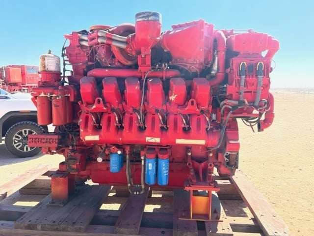 2500 HP MTU #12V-4000-T94L, diesel engine, 1900 RPM, Tier 4i, 2011 for ...