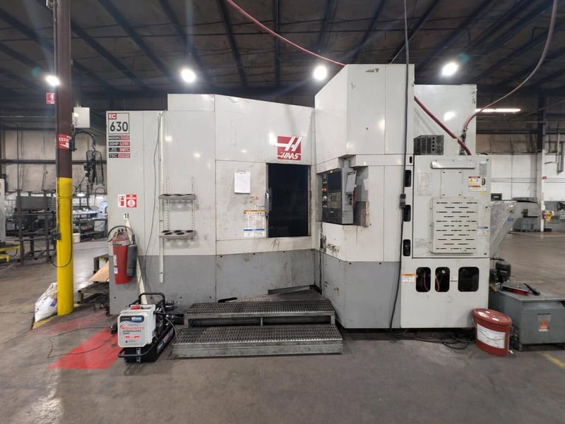 Haas #EC-630, CNC horizontal machining center, 50 automatic tool ...