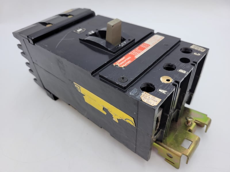 100 Amps, Square D, KH36100, I-Line Circuit Breaker, 600V 3P 3PH, 3 ...
