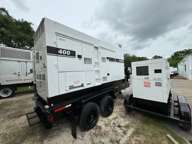 320 KW Multiquip, Isuzu #DCA400SSI4F, diesel towable rental generator ...