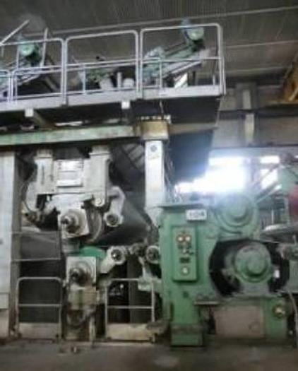 Voith #Wet-Lap-Line, with pulp drying & baling, 126" pulp web width ...