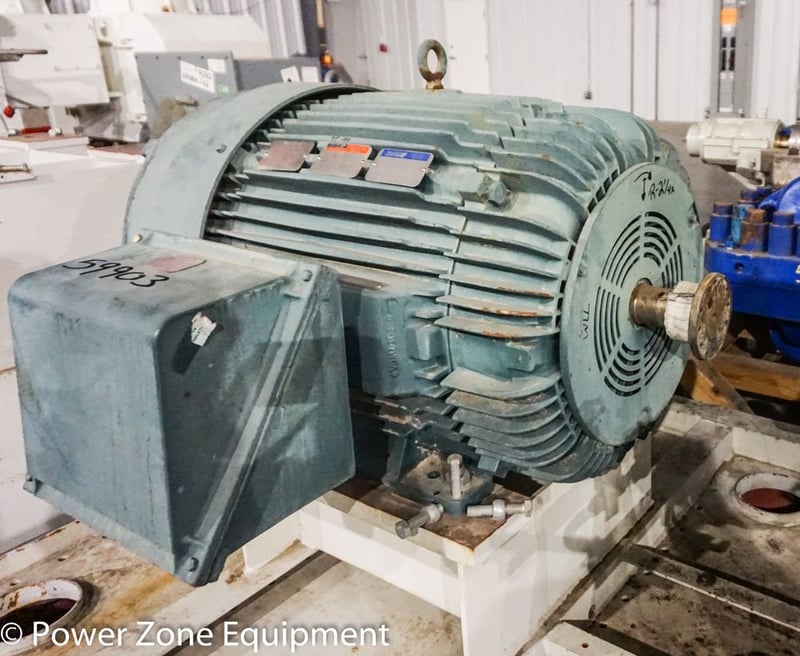 200 HP 3575 RPM Reliance, Frame 445TS, TEFC, 460 Volts, unused for Sale ...